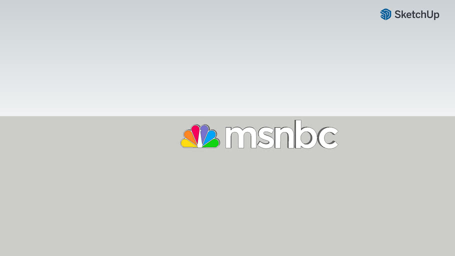 MSNBC Logo Lowercase | 3D Warehouse