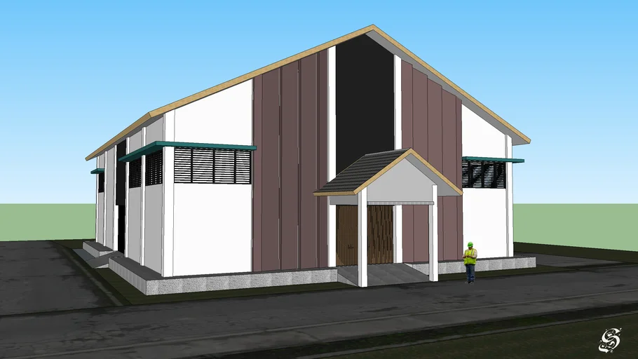 Factory Building / Workshop | 3D Warehouse