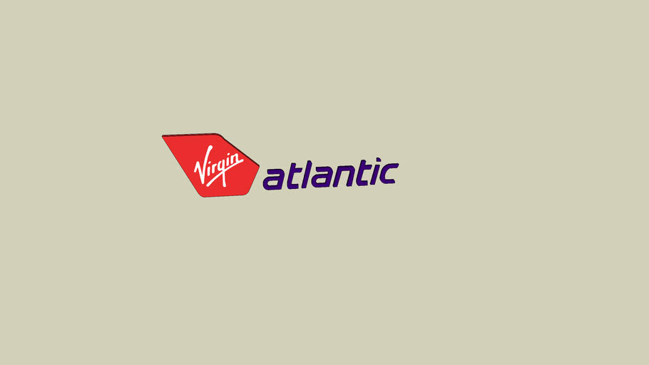 Virgin Atlantic Logo | 3D Warehouse