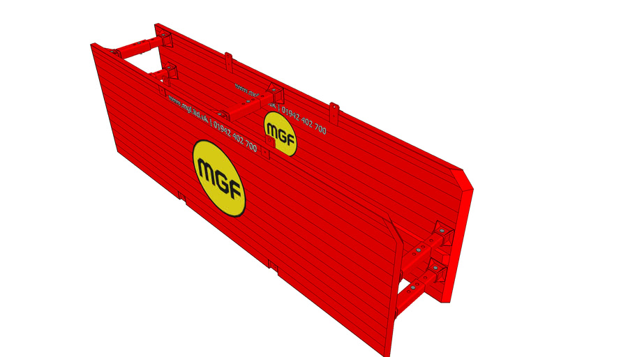 MGF 7500 x 2460 Drag Box | 3D Warehouse