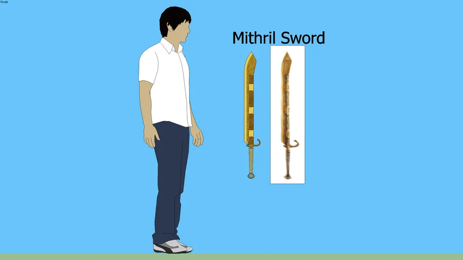 Final Fantasy 12 Mithril Sword | 3D Warehouse