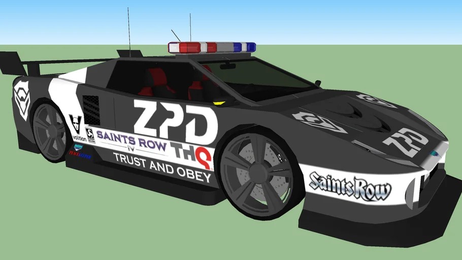 Saints Row ZPD Car | 3D Warehouse