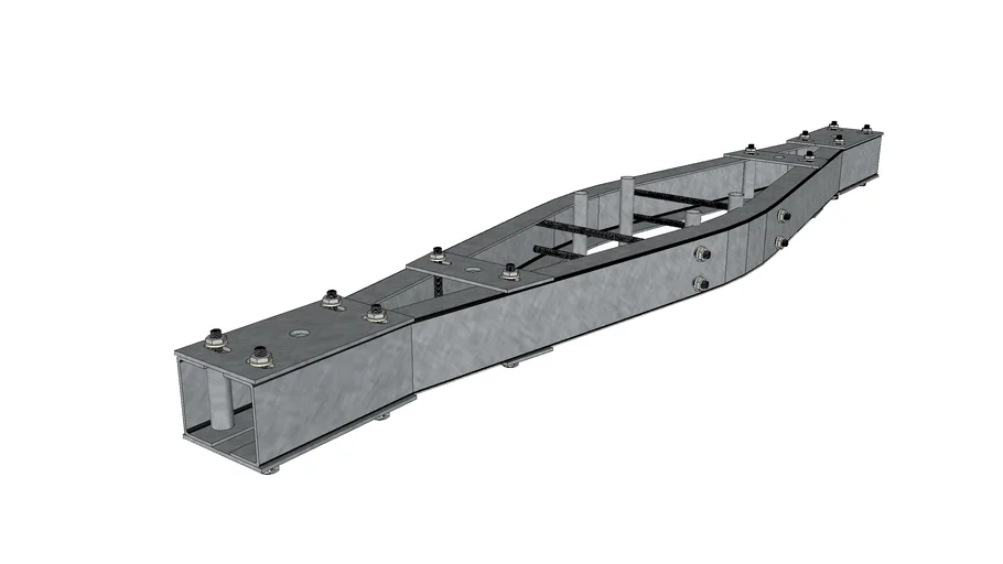 Steel tray lines | 3D Warehouse