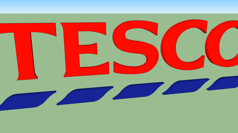 tesco logo | 3D Warehouse