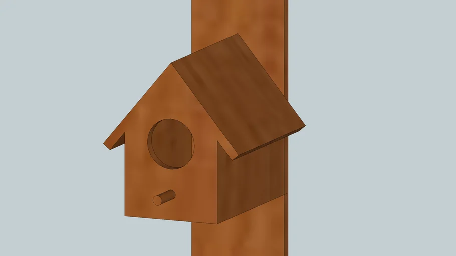 Simple Bird House | 3D Warehouse