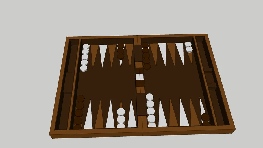 Backgammon Board | 3D Warehouse