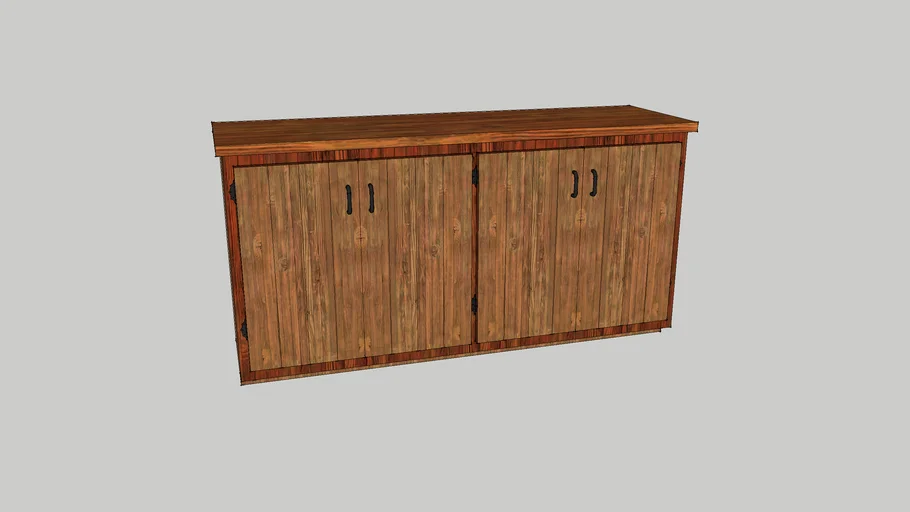 Base cabin cabinets | 3D Warehouse