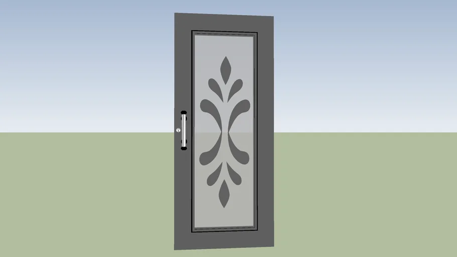 porte d'entrée 481 - front door 481 | 3D Warehouse