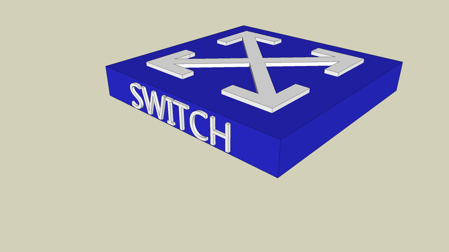 Network Switch Level 3 | 3D Warehouse