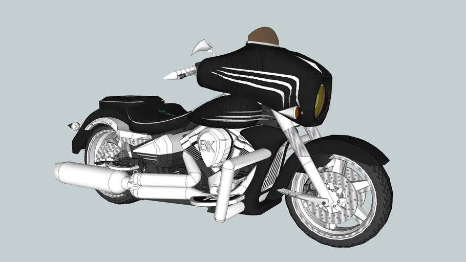 yamaha motorcycle xv1900 | 3D Warehouse