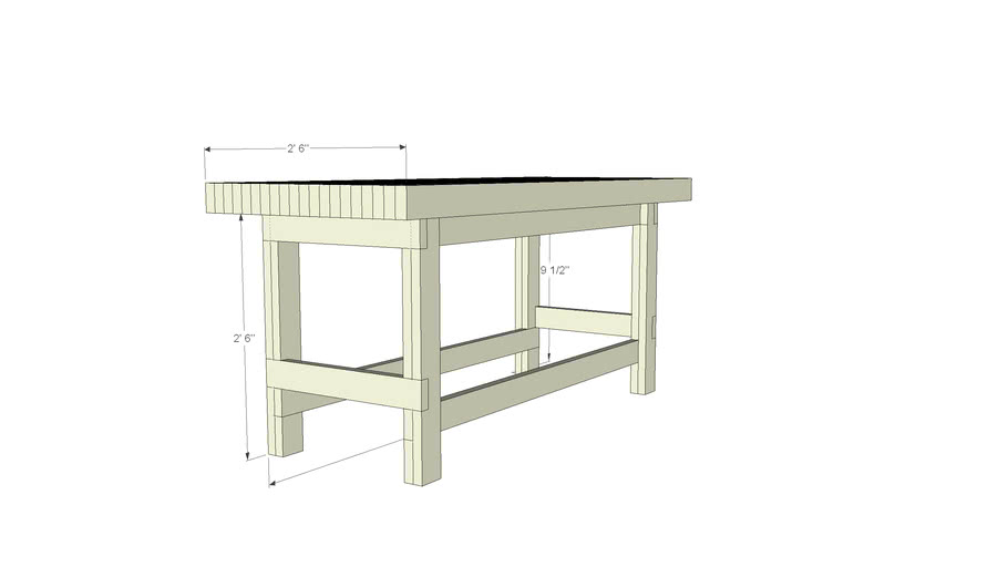 WorkBench | 3D Warehouse