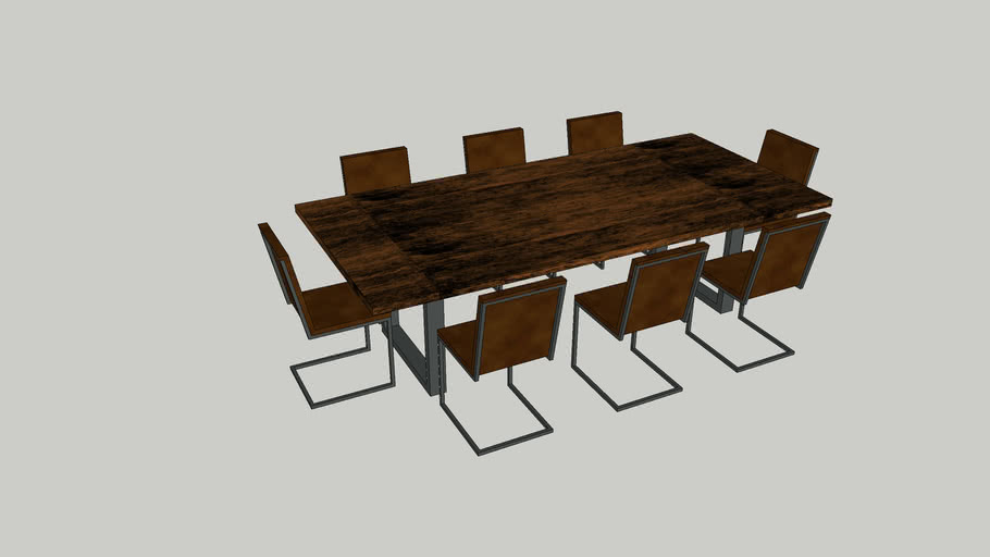 comedor tipo industrial | 3D Warehouse