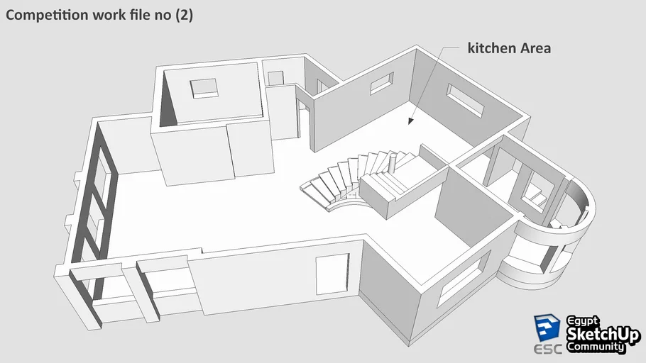 competition work file no (2) | 3D Warehouse