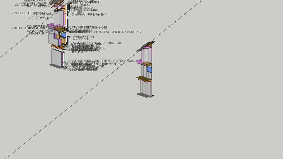 model of house part | 3D Warehouse