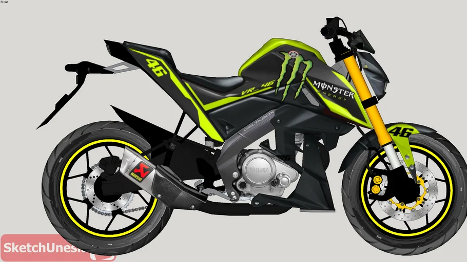 YAMAHA XABRE | 3D Warehouse