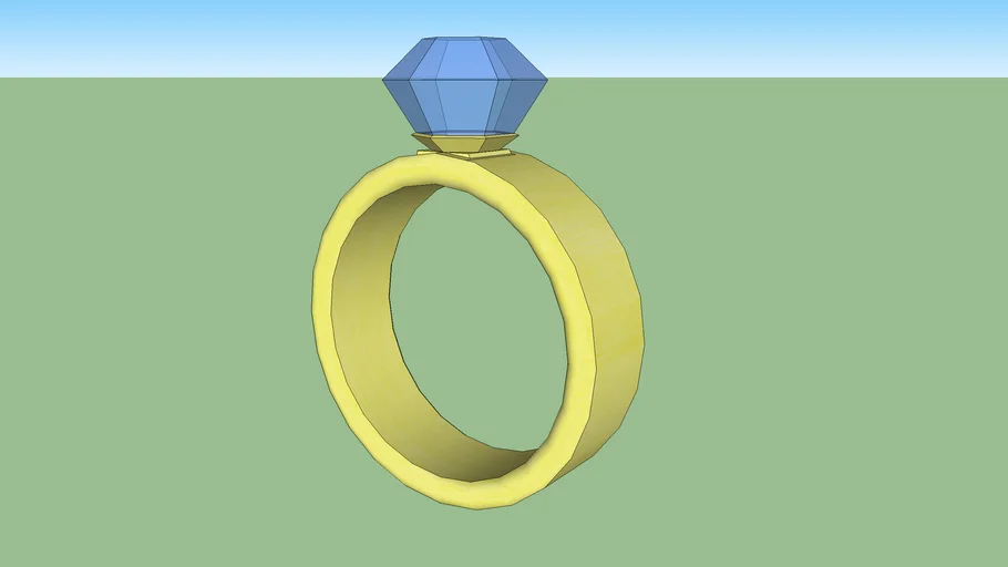 Saphire Ring | 3D Warehouse