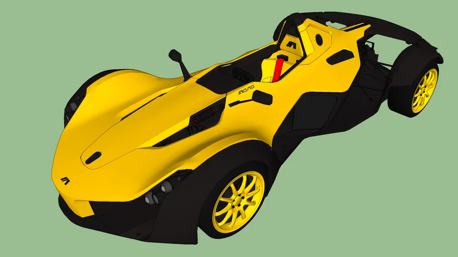 BAC Mono 3D Model | 3D Warehouse