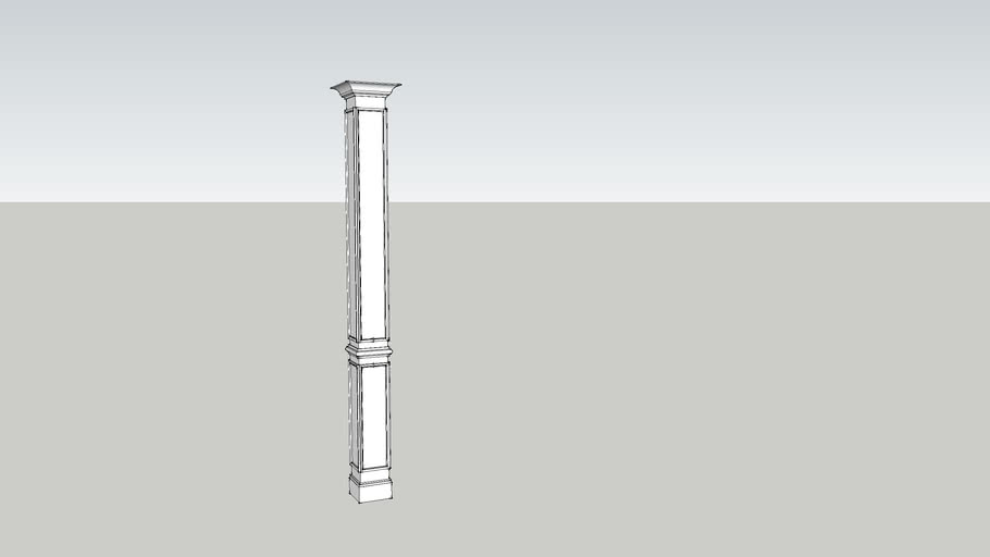 Interior Square Column | 3D Warehouse