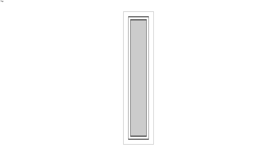 Tall Window 120x30 | 3D Warehouse