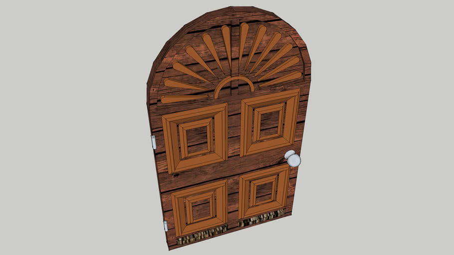 Spanish Sun Door | 3D Warehouse
