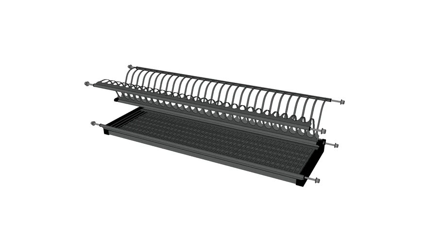Dish rack (HW-010SS-80) | 3D Warehouse