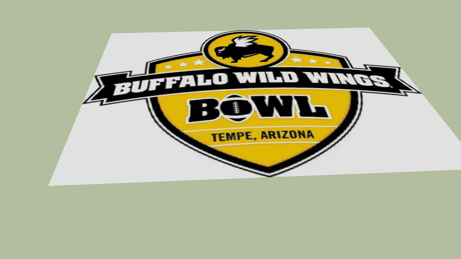 Wild Wings Bowl logo | 3D Warehouse
