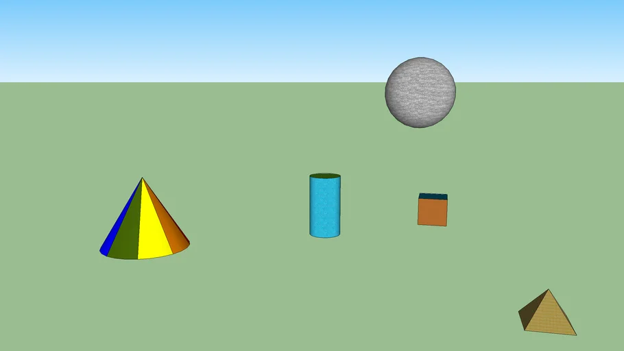 my sketchup shapes | 3D Warehouse