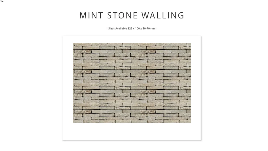Mint Stone Walling | 3D Warehouse