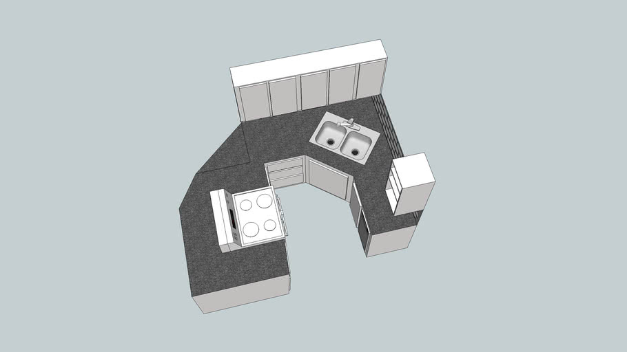 Cottage kitchen | 3D Warehouse