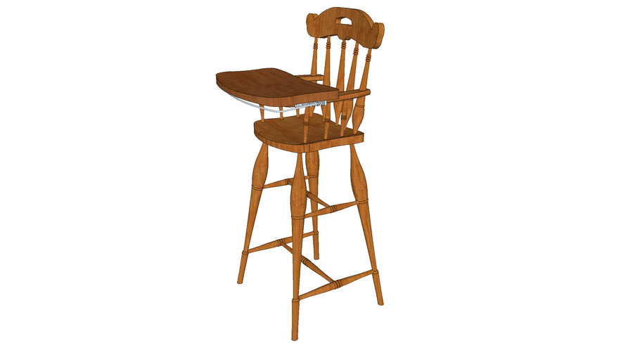 Baby's Highchair | 3D Warehouse
