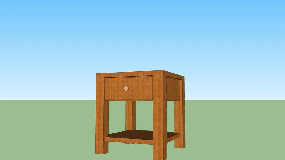 Bed side Table | 3D Warehouse