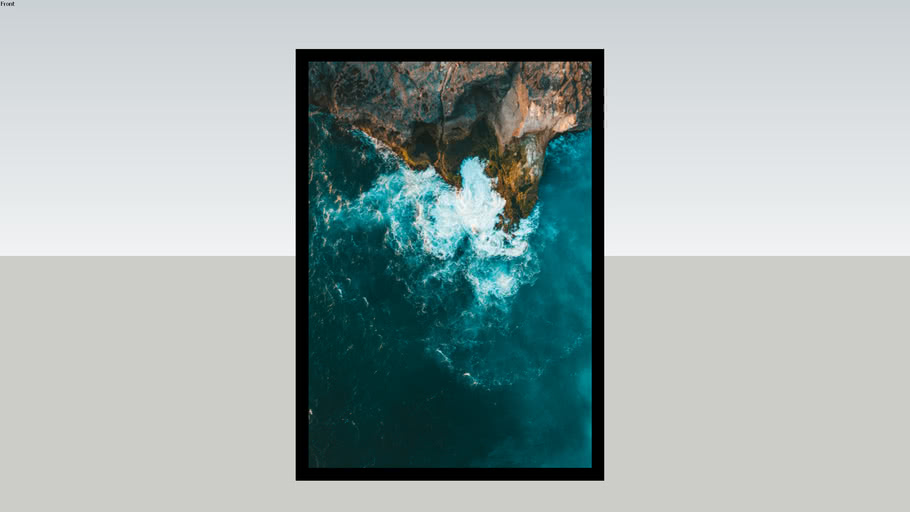 Quadro Decorativo Mar | 3D Warehouse