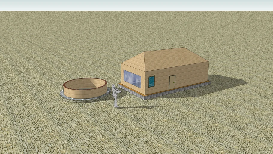 The Sun's shadow on house | 3D Warehouse