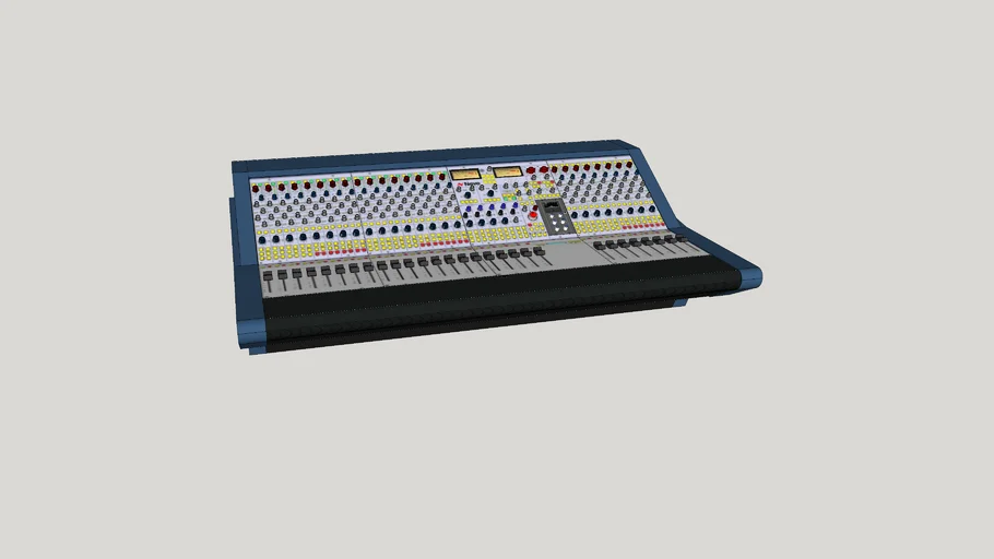 AMS NEVE 8424 Recording Console | 3D Warehouse
