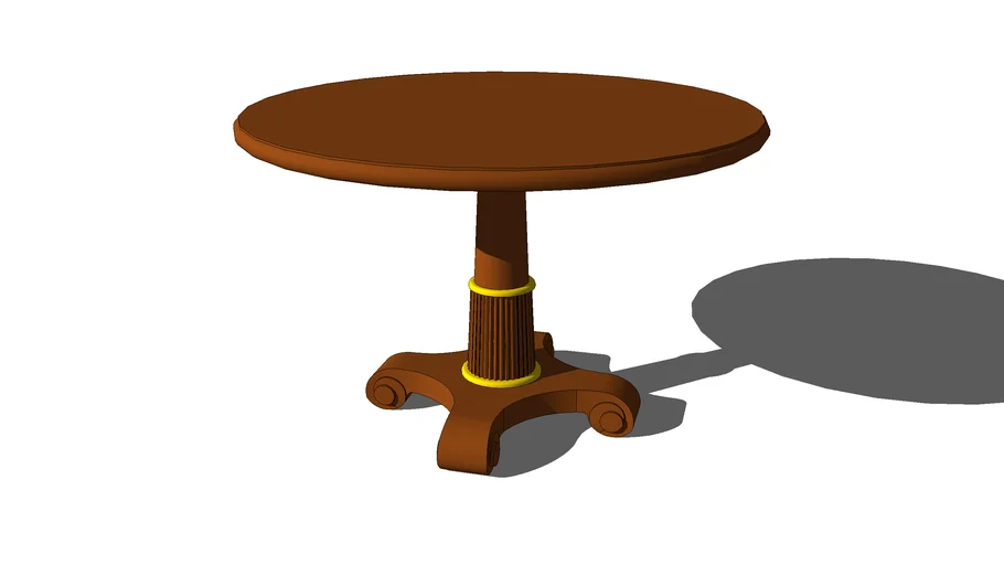 Round table / Masa rotunda | 3D Warehouse