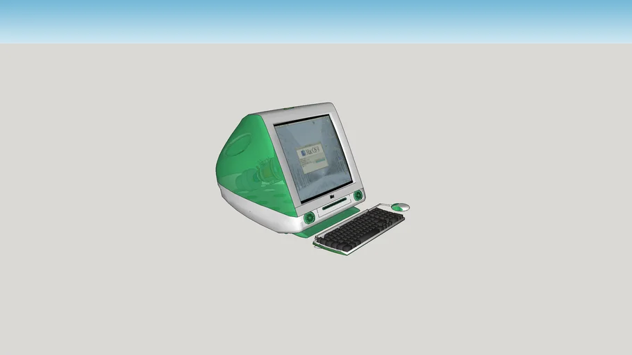 iMac G3 Sage | 3D Warehouse