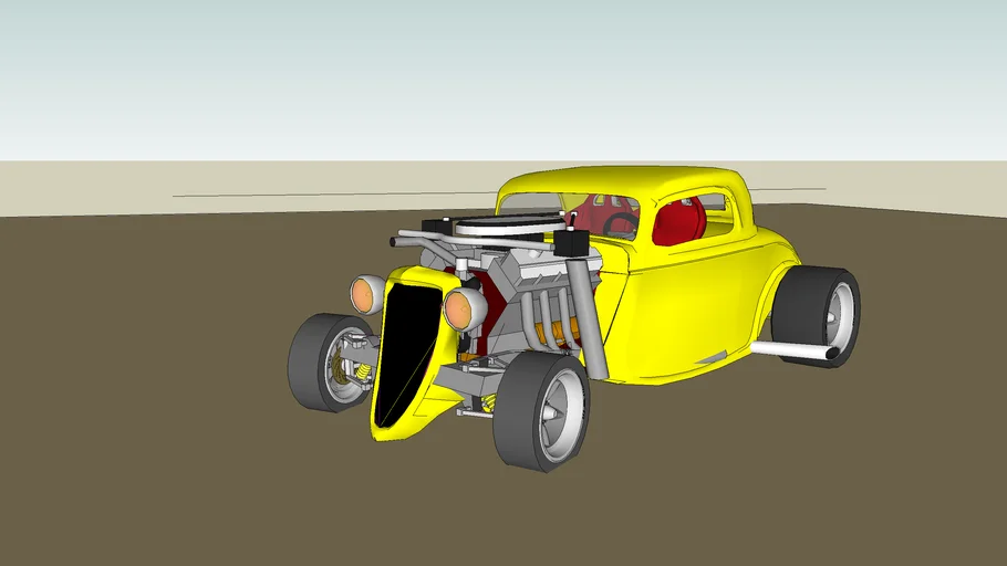 Model A Hot-Rod | 3D Warehouse