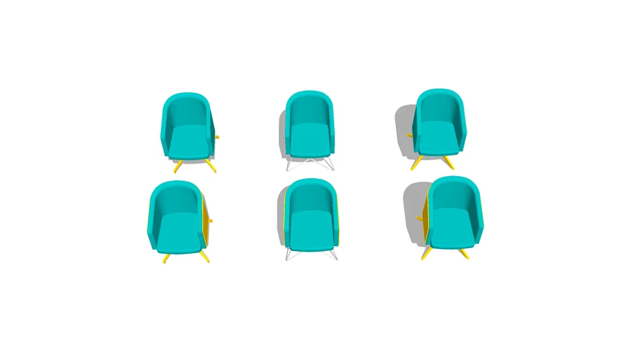 Nomique Worksphere club chair | 3D Warehouse