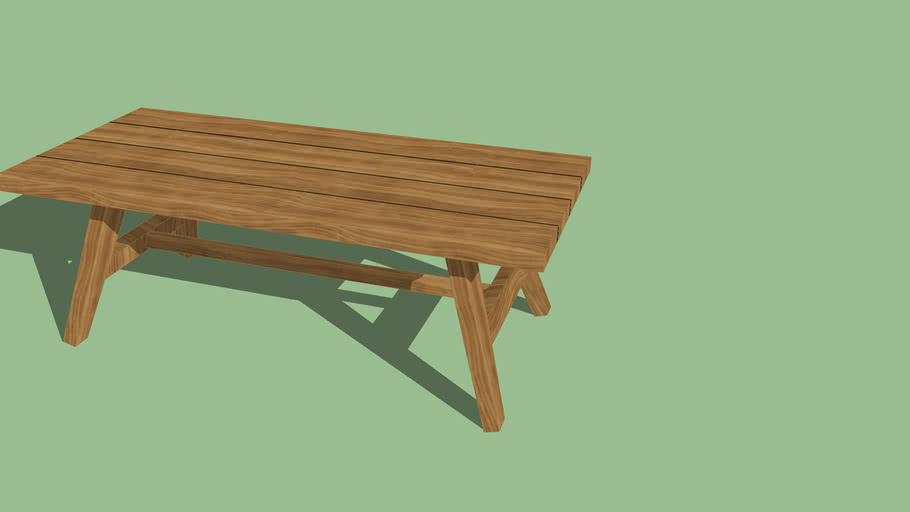 Mesa de Madeira | 3D Warehouse