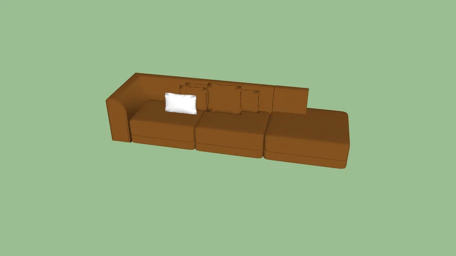 Sofá baxter | 3D Warehouse