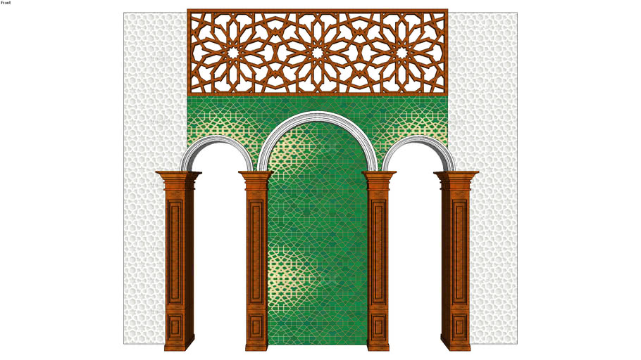 Islamic wall | 3D Warehouse