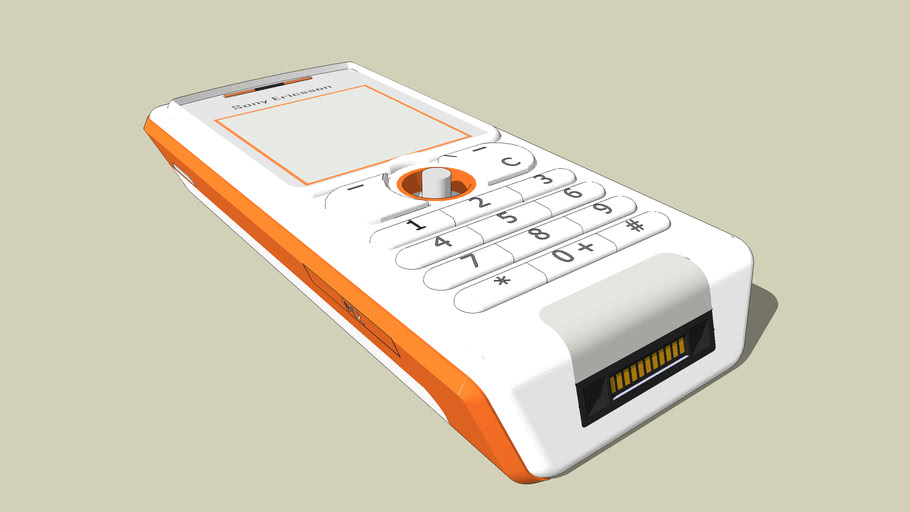 sony ericsson w200i | 3D Warehouse
