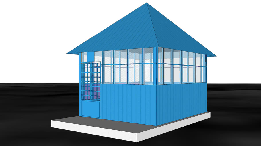 Security Guard House | 3D Warehouse
