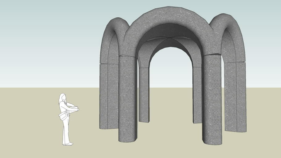vaulted ceiling | 3D Warehouse