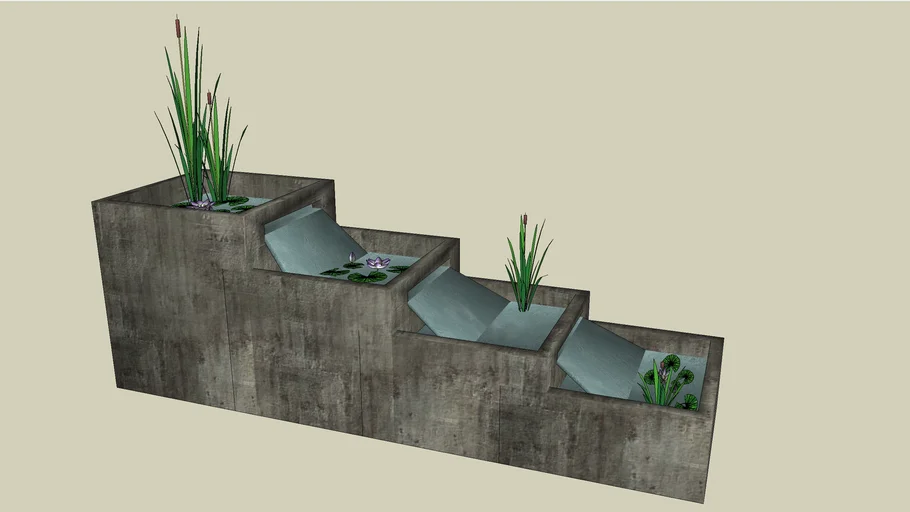 cascade metal | 3D Warehouse