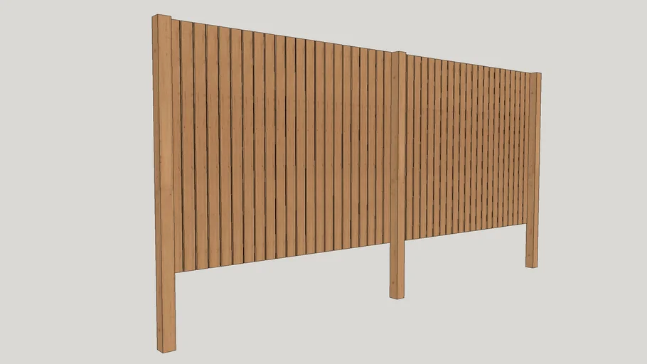 (DYNAGROUP) - Fence - Dyna Timber - 2400 x 1800H Butted - Palings ...