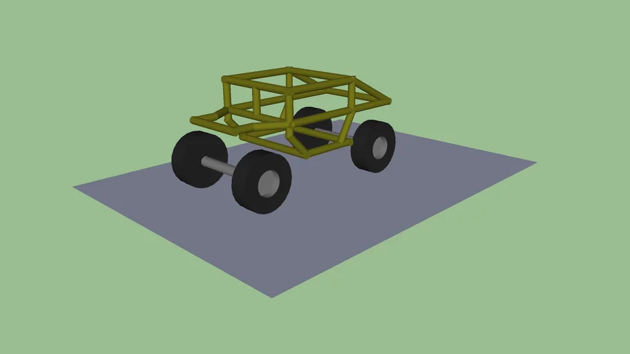 tube frame humvee | 3D Warehouse