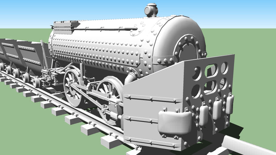 Fireless Locomotive | 3D Warehouse