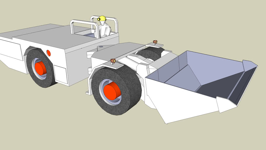 Loader - Underground LHD | 3D Warehouse
