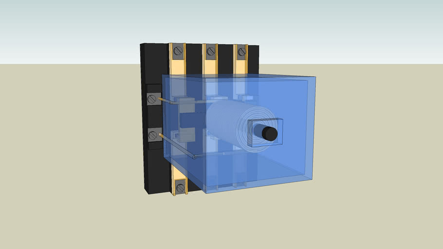Electrical Contactor, 3 Phase | 3D Warehouse